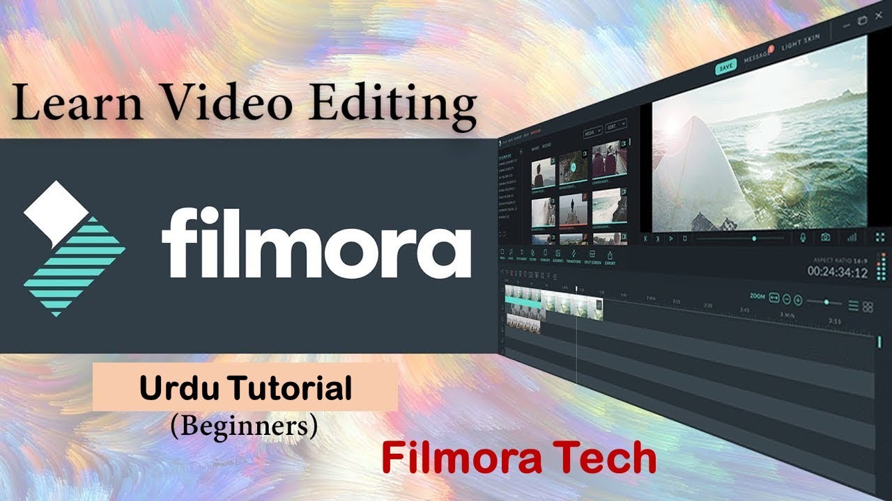 Video editing in Filmora, Titles, Transition, effects, elements ...
