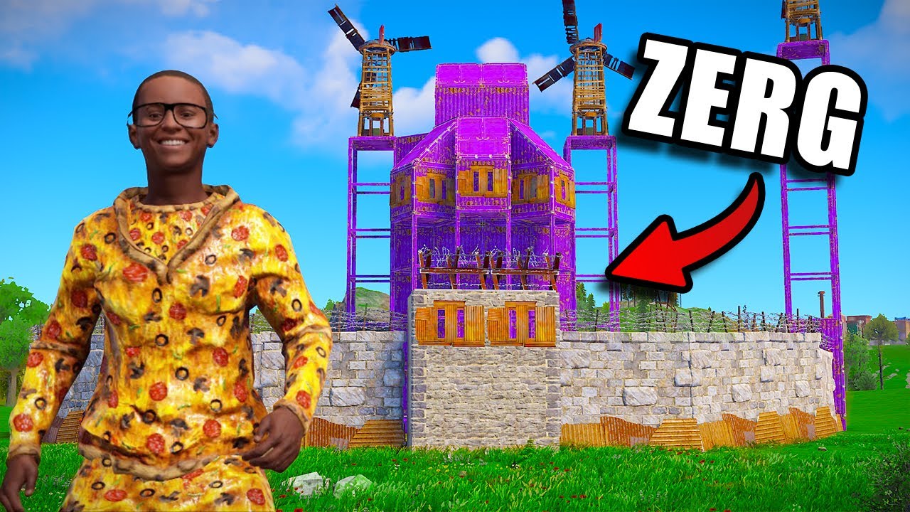They Killed Me So I Zerged Them In Rust... - YouTube