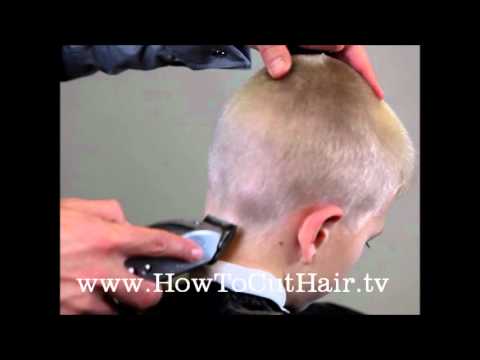 Classic Brush Cut Haircut - YouTube