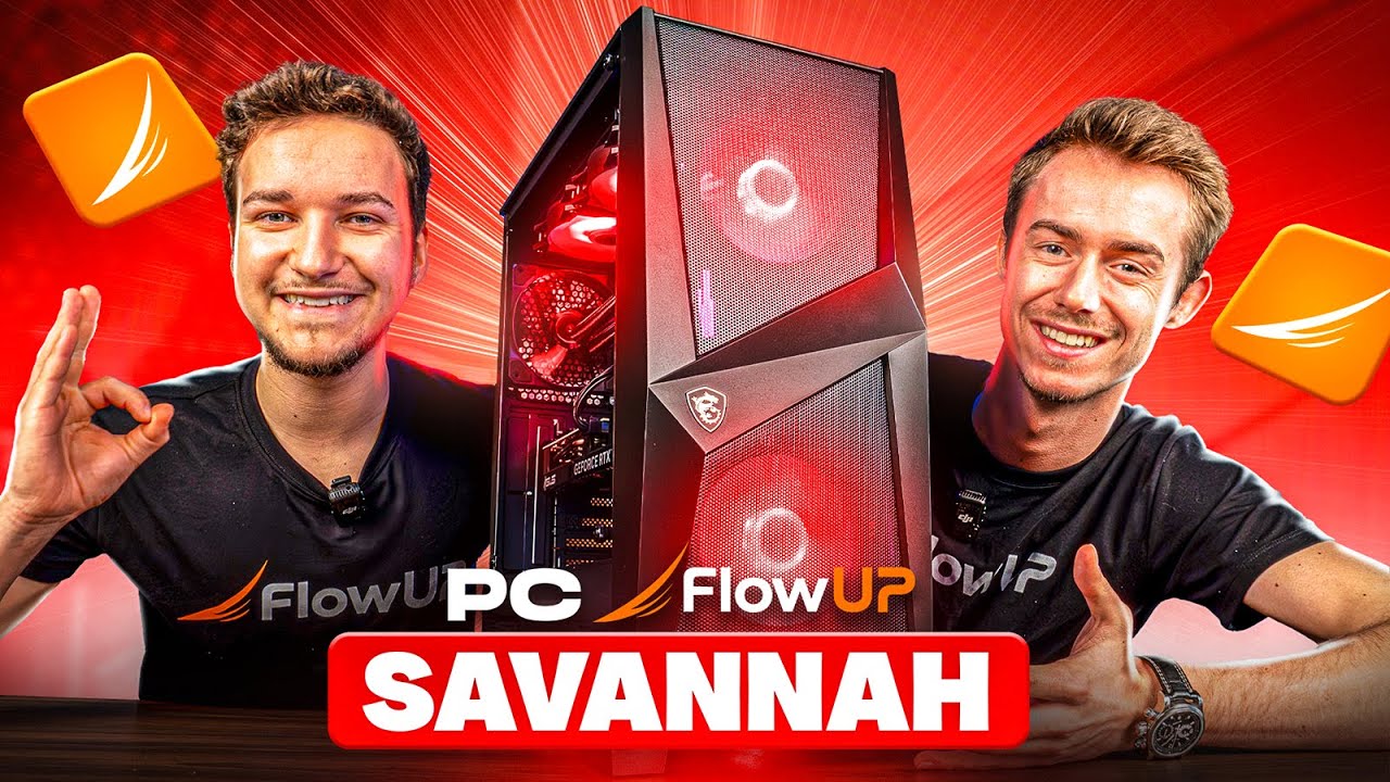 Le meilleur PC Gamer FlowUP SAVANNAH à 1000€ (PAS CHER) - YouTube