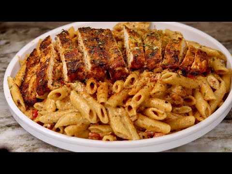 Cremige Cajun-Hähnchen-Pasta | So bereiten Sie Cajun-Hähnchen-Pasta zu