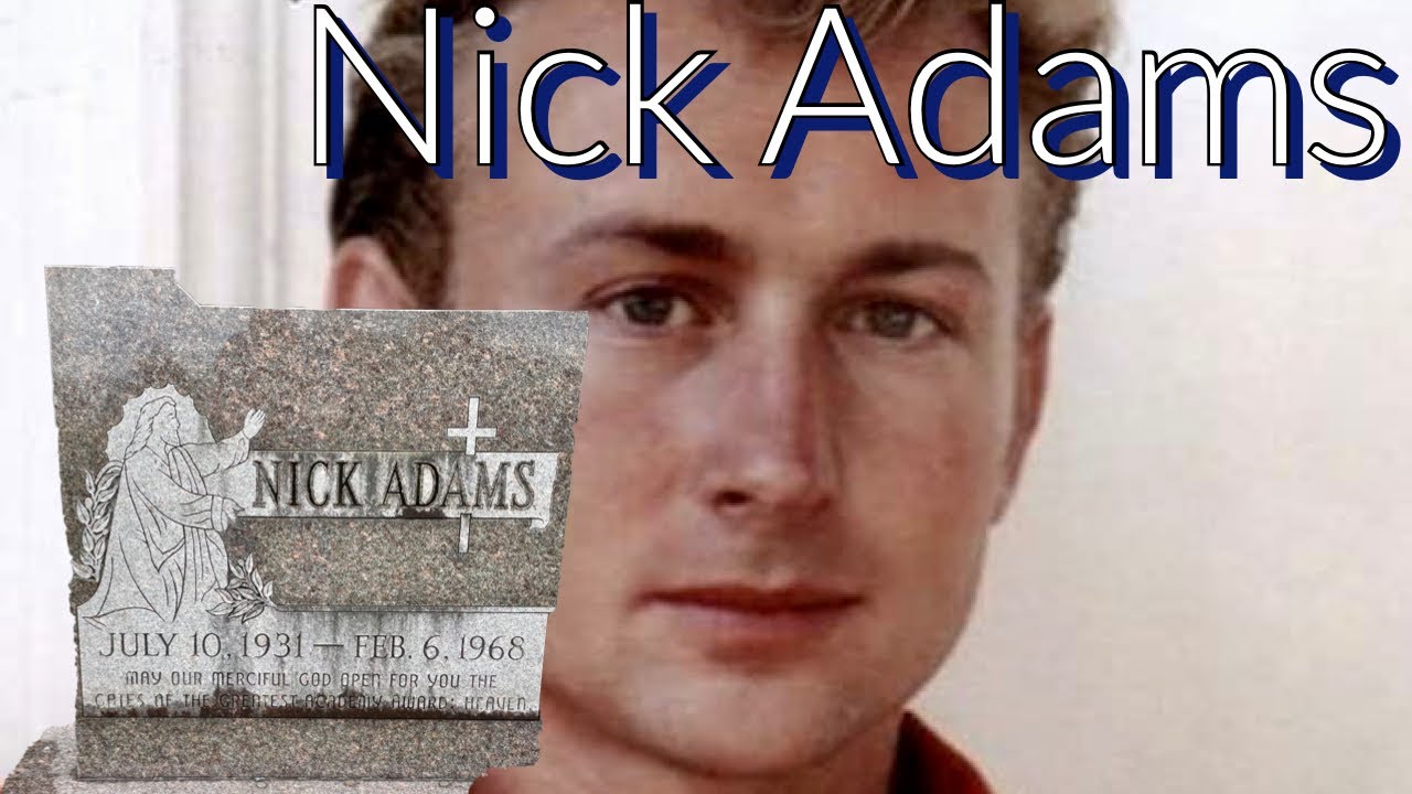 Grave of Hollywood Actor: Nick Adams - YouTube