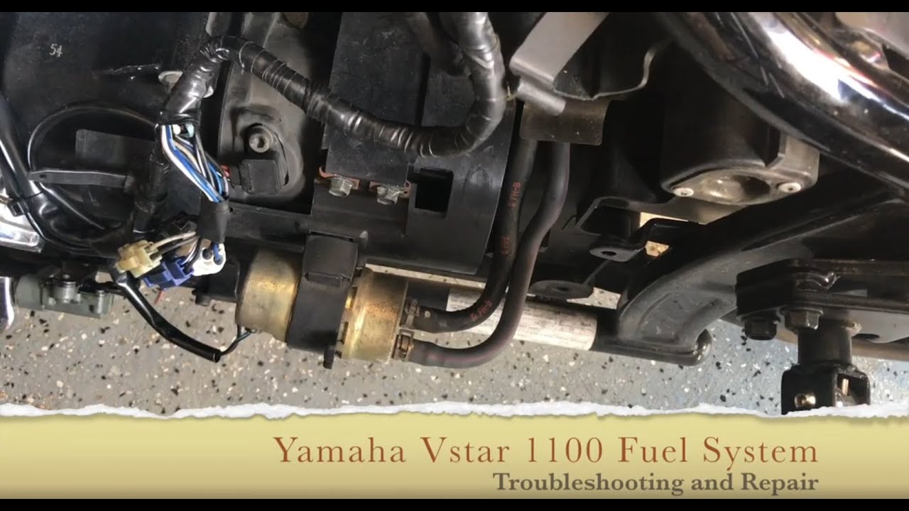 Yamaha VSTAR 1100 Fuel System Testing And Troubleshooting From The