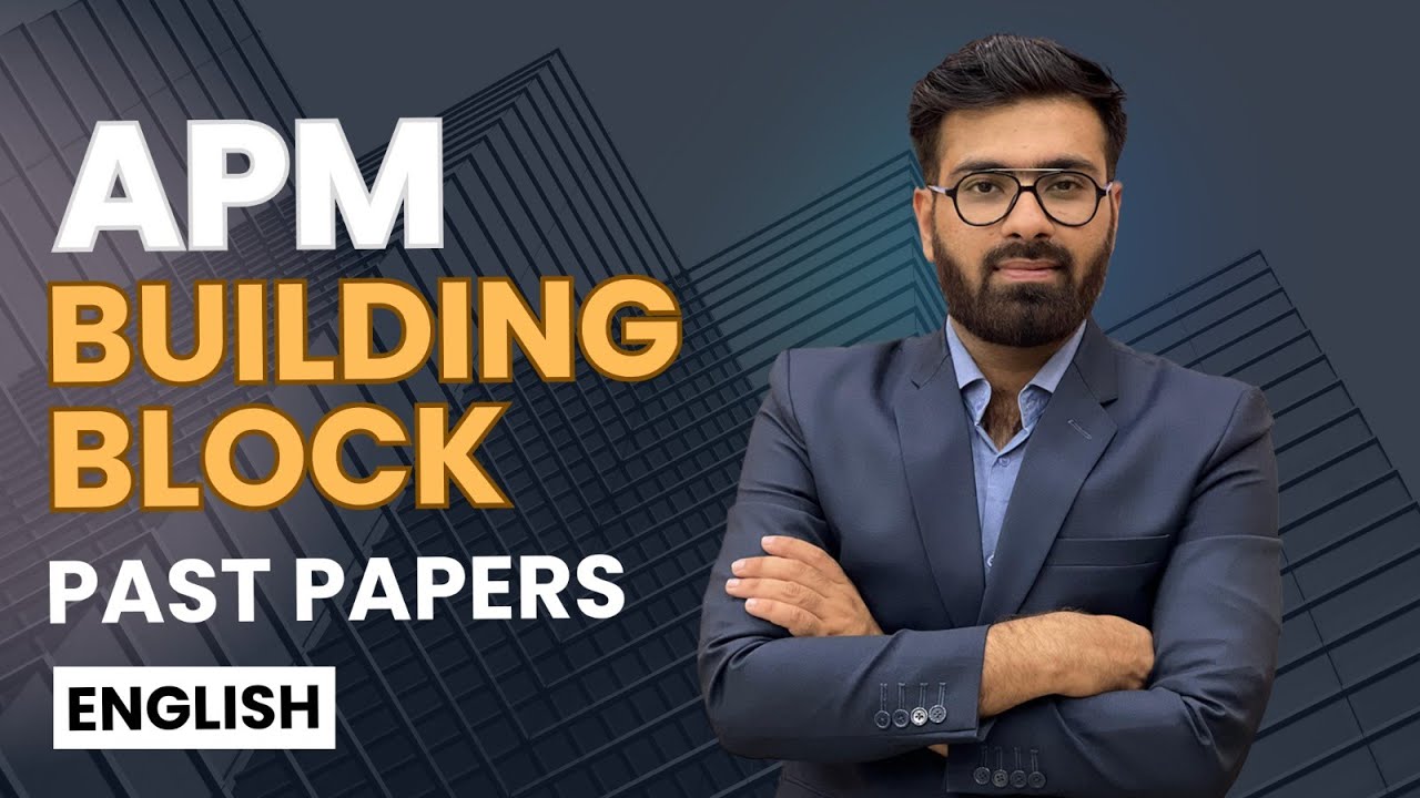 APM - Building Block - Past paper - English - YouTube