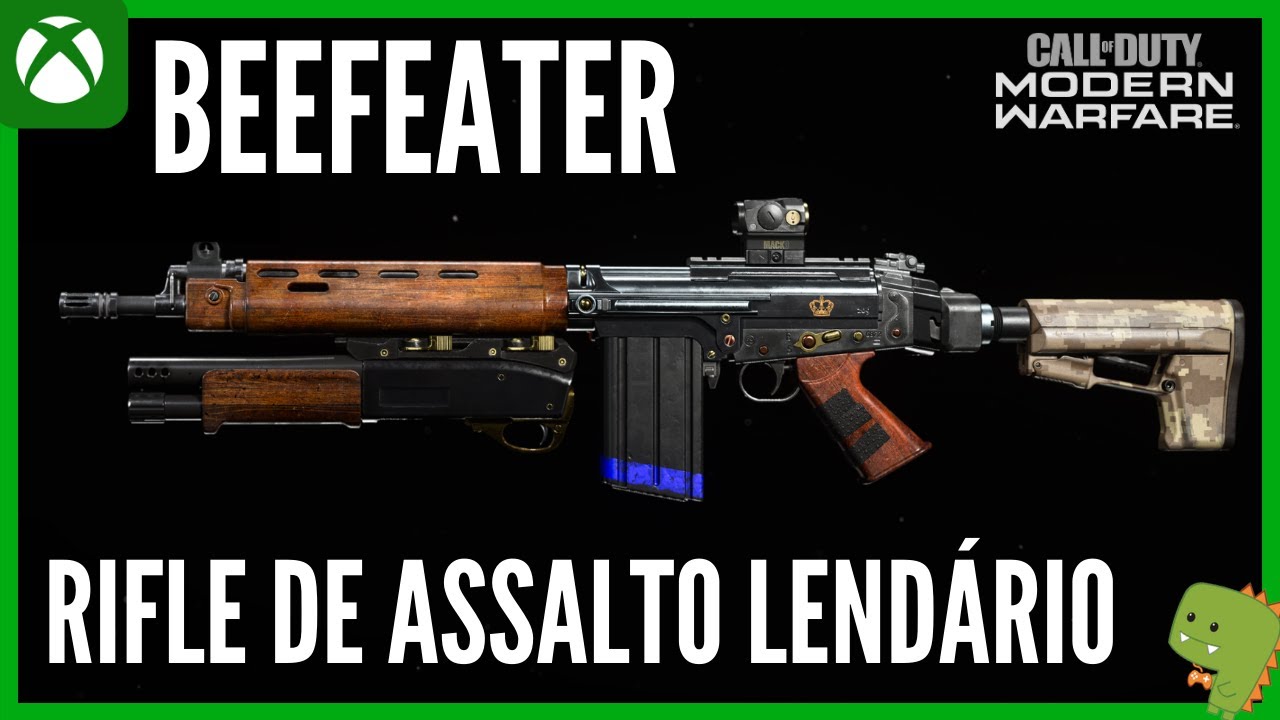 TESTANDO A BEEFEATER NOVA ARMA LENDÁRIA DO CALL OF DUTY WARZONE - YouTube