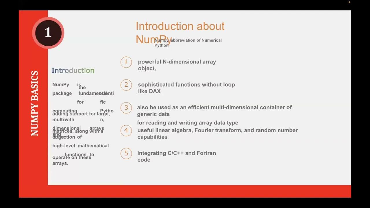 K28 - Numpy - YouTube