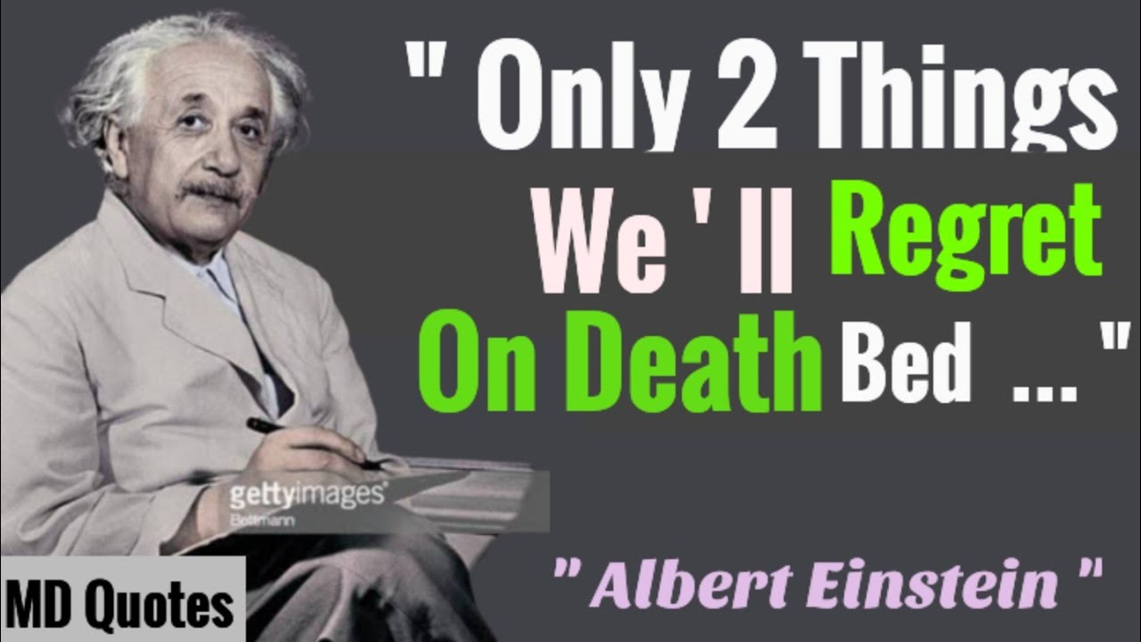Albert Einstein Life Lessons Men Learn To Late In Life apply These ...
