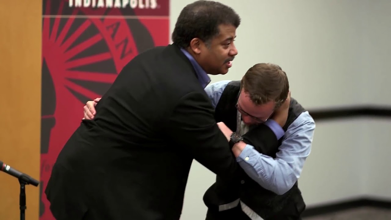 Wrestling and the Moon's Orbit Neil deGrasse Tyson Demonstrates the ...