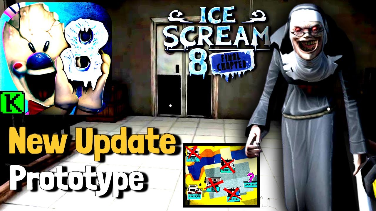 Ice Scream 8 Update Prototype Major News 🥶 Ice Scream 8 Update | Ice ...