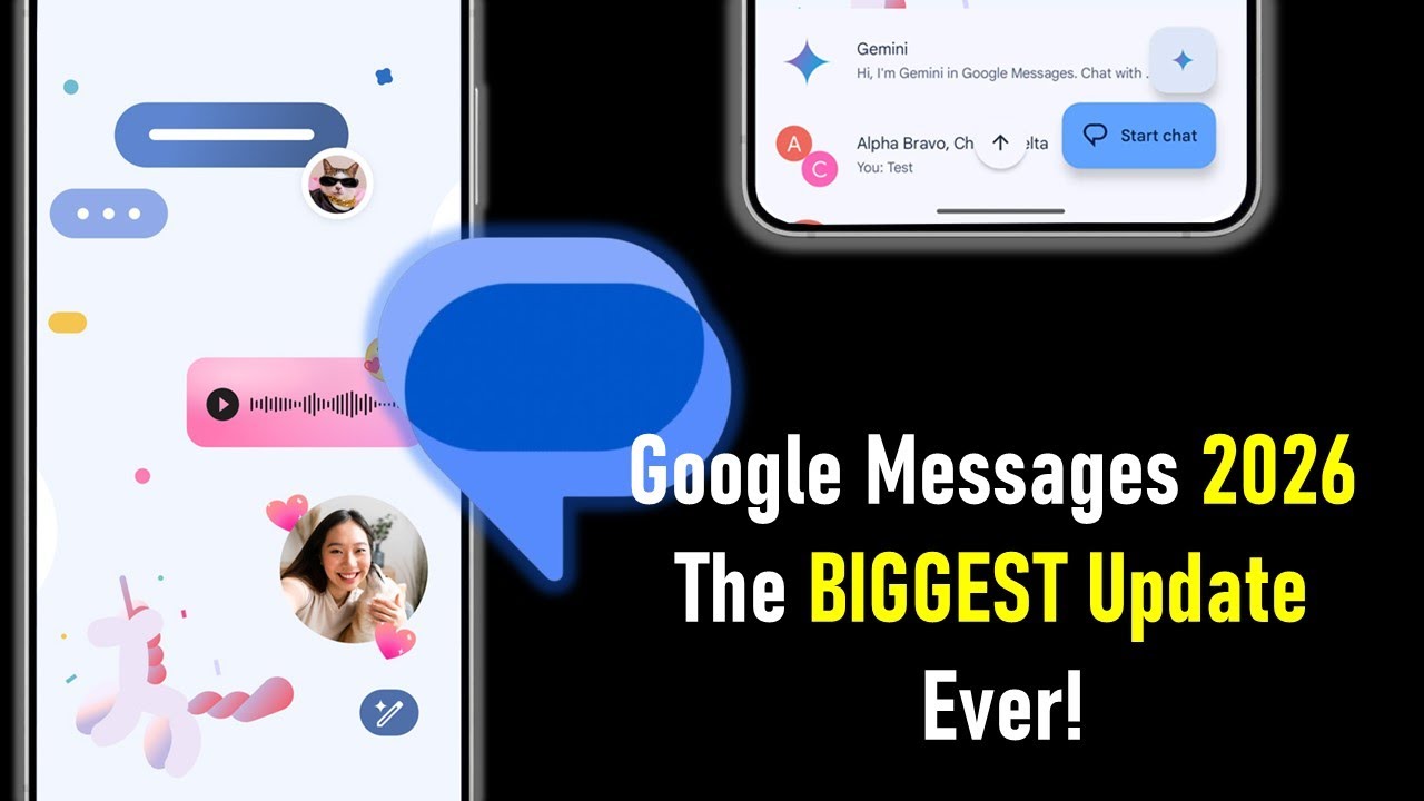 Google Messages 2026 - The BIGGEST Update Ever! - YouTube