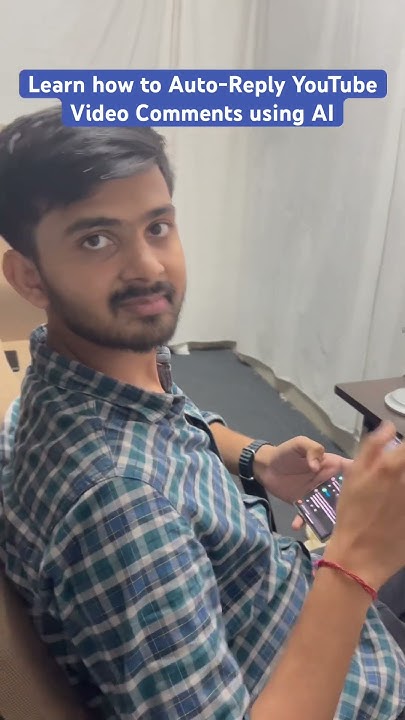 Auto-Reply to YouTube Comments using AI #shorts #youtubeautomation #perplexityai - YouTube
