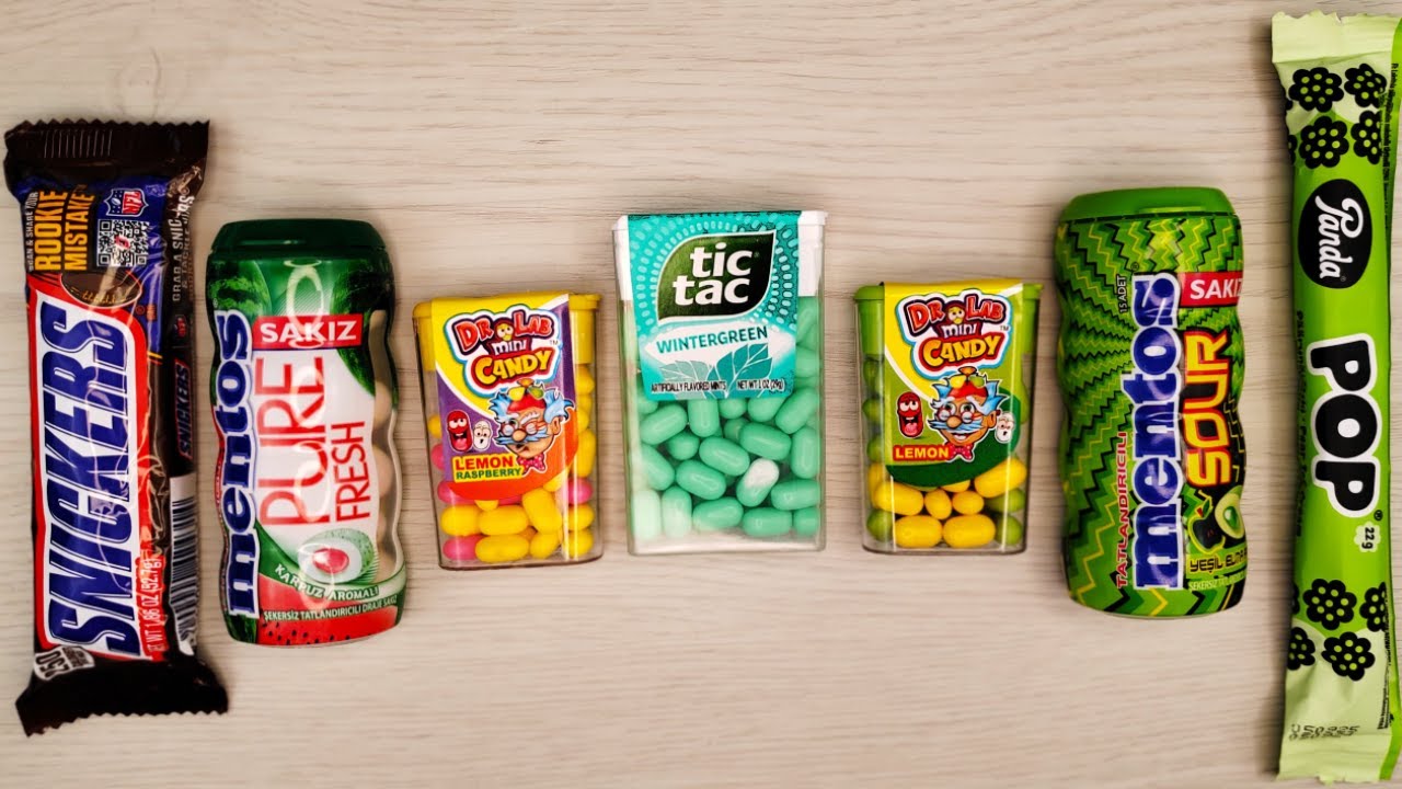 Sweet Unboxing🌈 Relaxing Candy Sounds🍭Stress-Free Candy #sweetasmr # ...