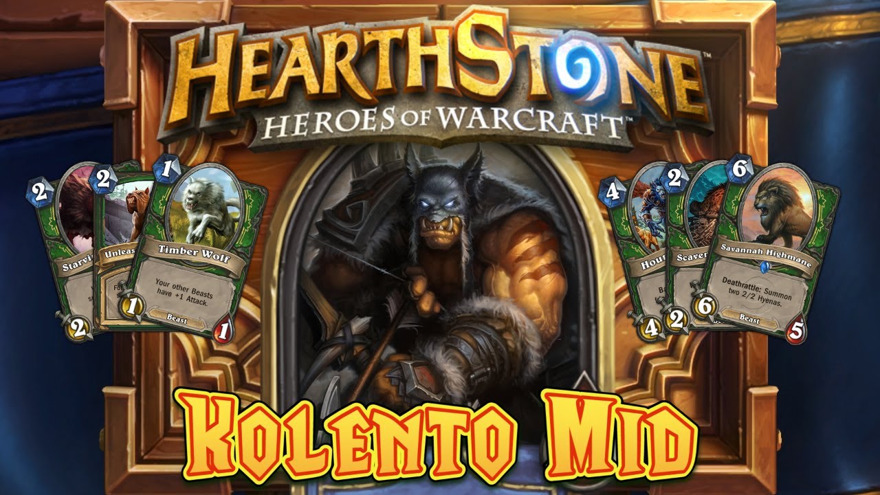 Hearthstone Deck Spotlight: Kolento Mid Hunter - YouTube