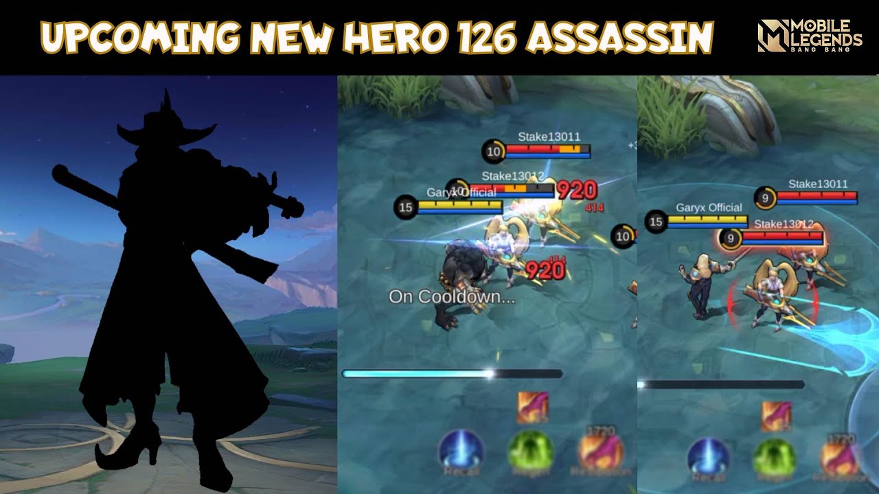 MLBB NEW HERO 126 ASSASSIN MOBILE LEGENDS || NEW HERO MLBB || MOBILE ...