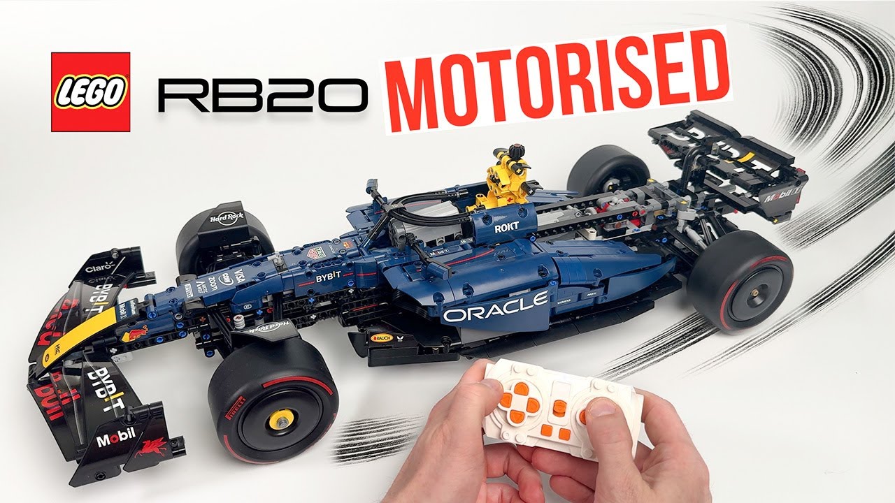LEGO RB20 Motorised – You’ve Never Seen It Like This! - YouTube