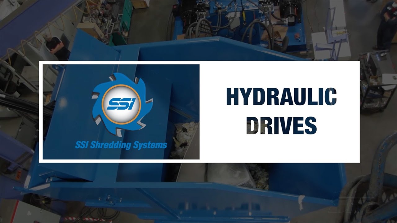 SSI Technology - Hydraulic Shredder Drives - YouTube