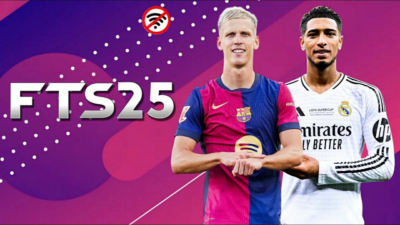 FTS 25 MOBILE™ ANDROID OFFLINE 300 MB NEW KITS 2024/25 REAL FACES AND ...