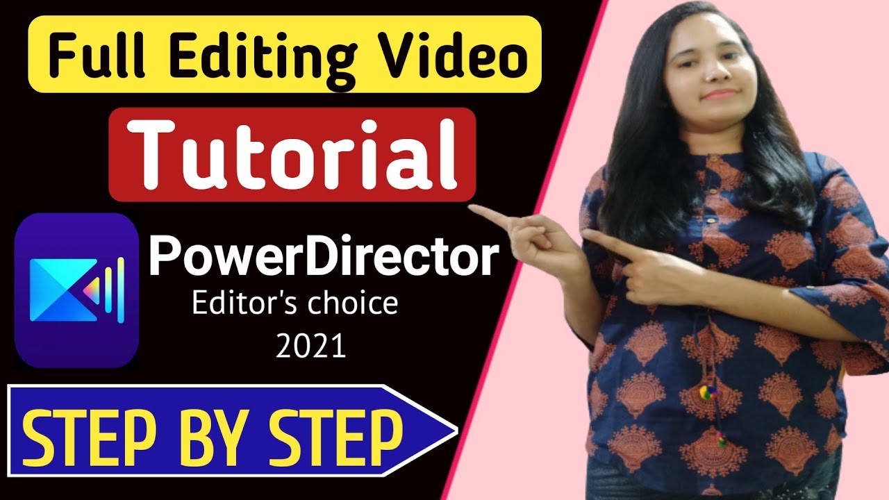 How To Edit Video in Powerdirector | Powerdirector Tutorial In Hindi ...
