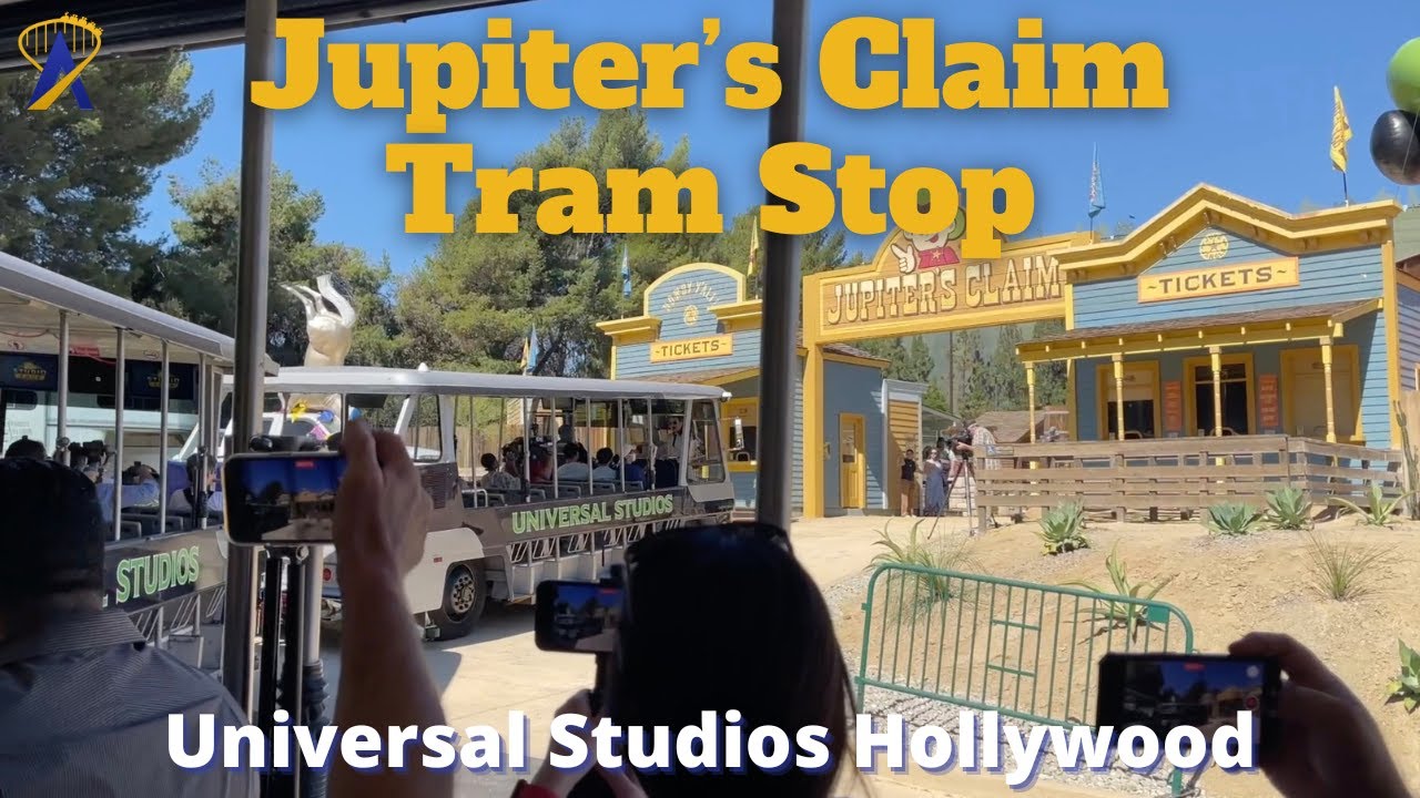 Nope - Jupiter’s Claim Studio Tram Tour Stop at Universal Studios Hollywood - YouTube