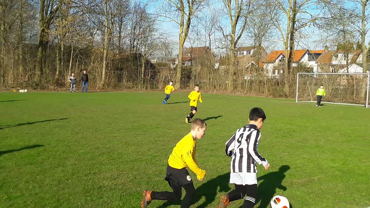 Dorugun lig maci ( competitie wedstrijd van Dubbeldam jo9-1 tegen ...