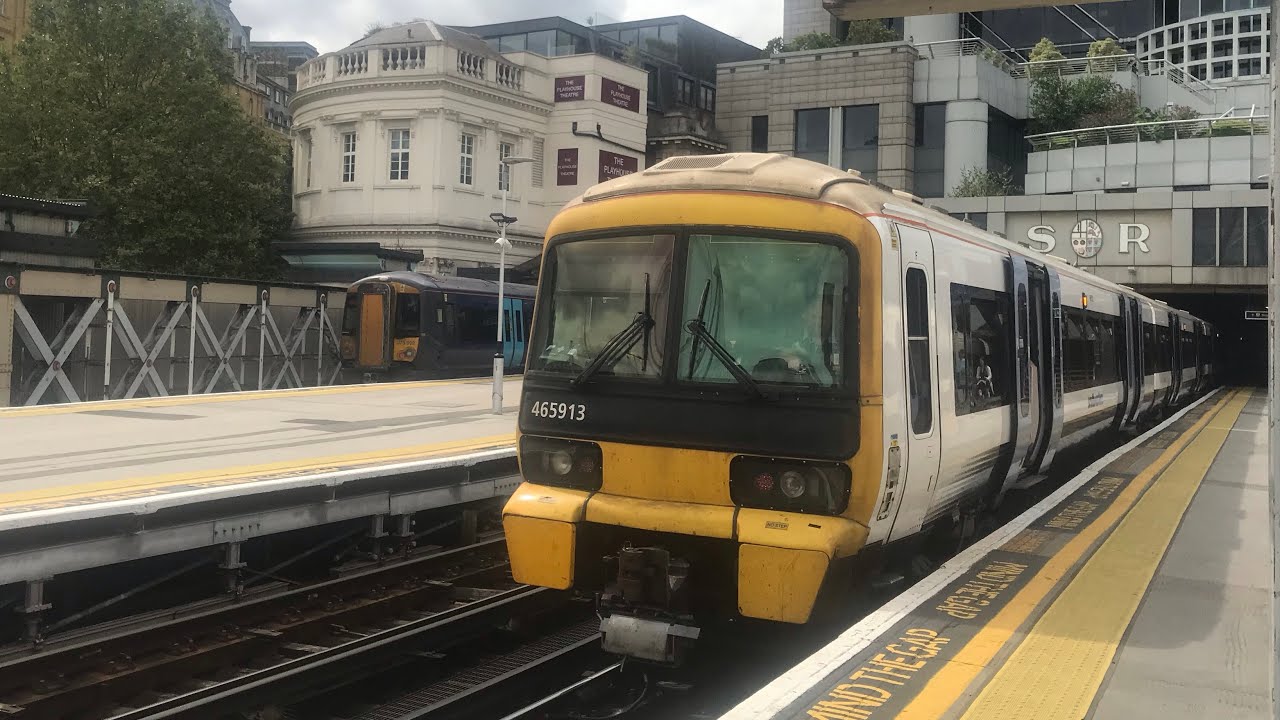 Ride: London Charing Cross - Waterloo East on a Southeastern Class 465 ...