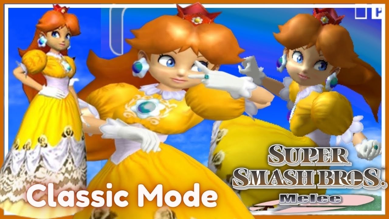 Super Smash Bros. Melee - Classic Mode | Daisy Gameplay - YouTube