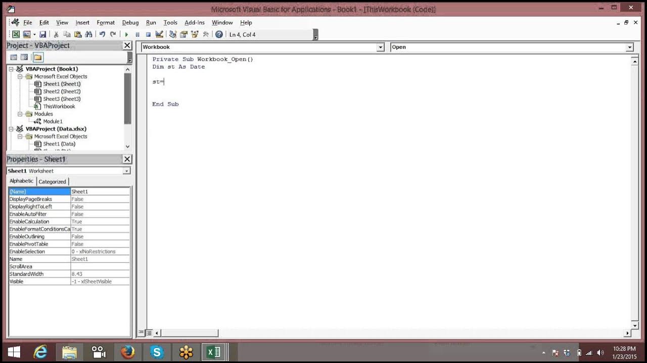 Event Macros and Set File Expiry Date in Excel VBA Call - +91 8826828093 - YouTube