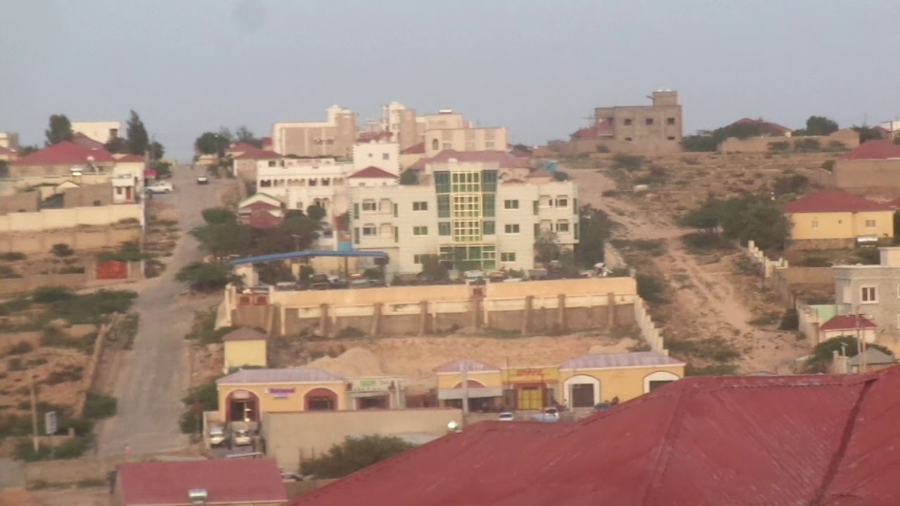 Hargeisa, Somaliland. Spectacular view from the top of Allowxiir Hill ...