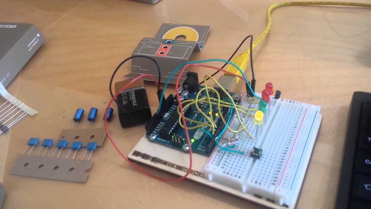 Arduino Starter Kit Project 3 Love O Meter Youtube