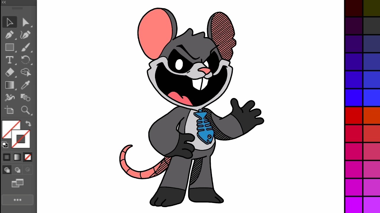 COMO DESENHAR O TOUILLE PASSO A PASSO | NIGHTMARE CRITTERS POPPY ...