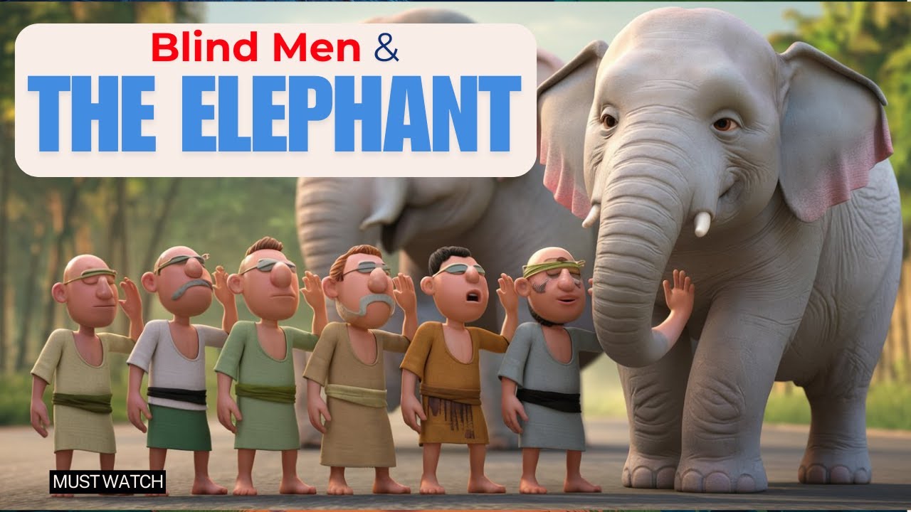 Blind Men & Elephant famous bedtime story|| Fairy Tale - YouTube