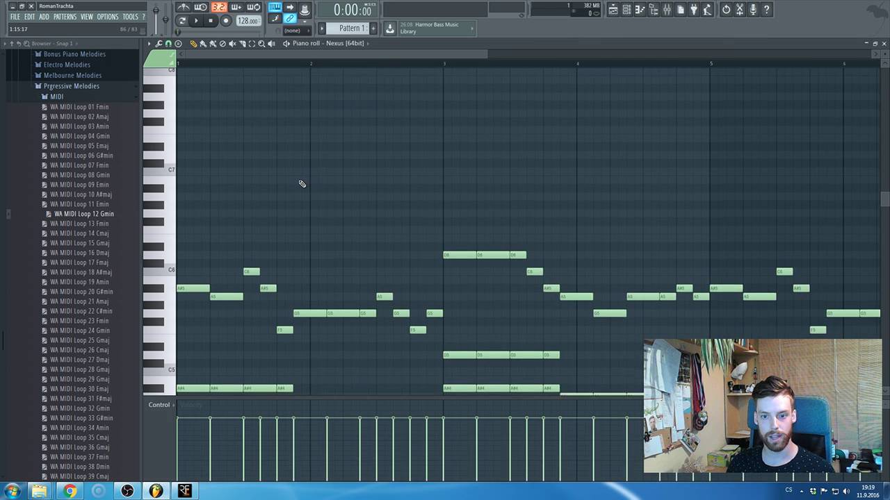 Redhead Live Stream 5: FL Studio / Twitch - Making EDM Tune Part 1 ...