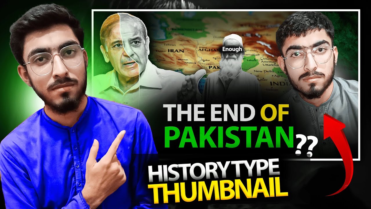 Create History Type Thumbnails #youtubethumbnail - YouTube