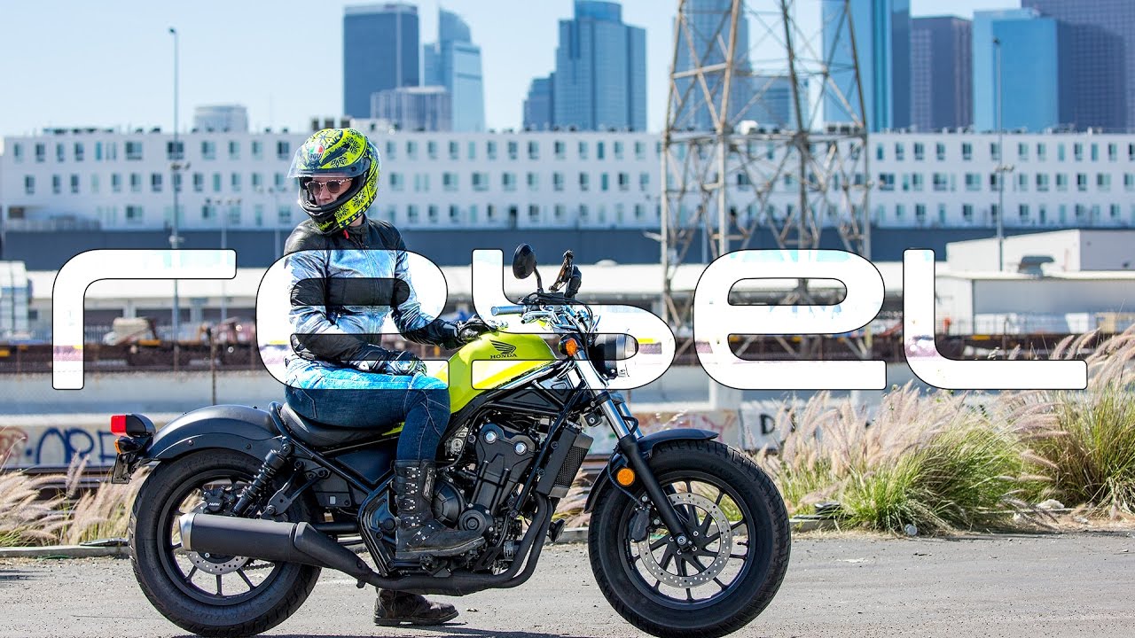 2017 Honda Rebel First Ride with MotoLady - YouTube