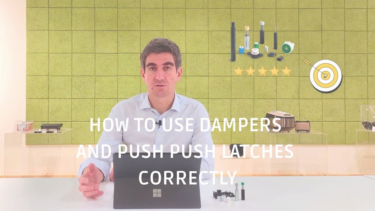 Tech Corner Episode 4: How to use dampers and push push latches ...