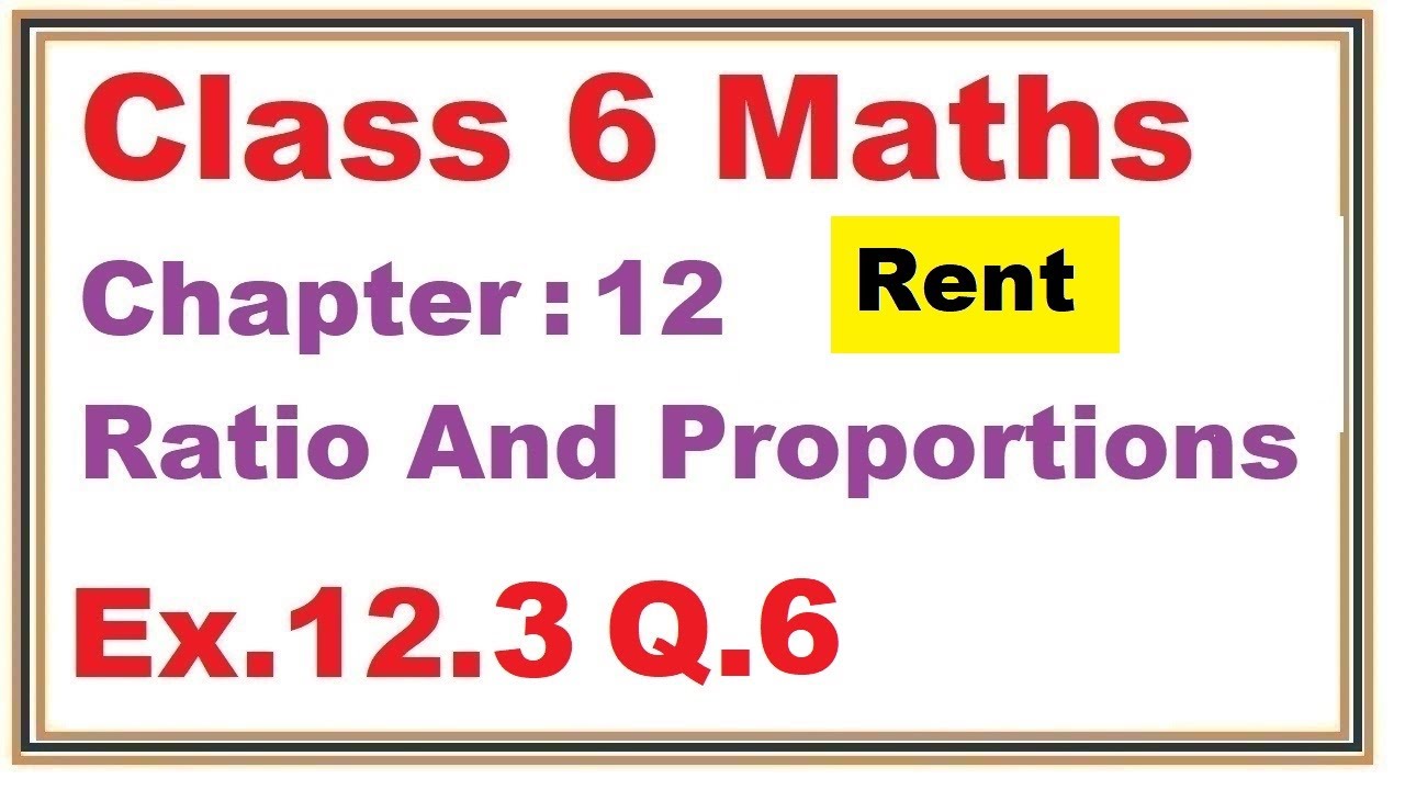 Ex 12 3 Q 6 Chapter 12 Ratio And Proportions Ncert Maths Class 6 ex-12-3-q-6-chapter-12-ratio-and-proportions-ncert-maths-class-6