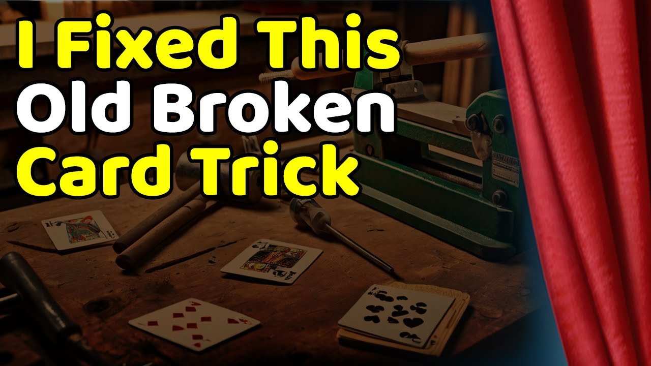 How I Fixed This Broken Card Trick - YouTube