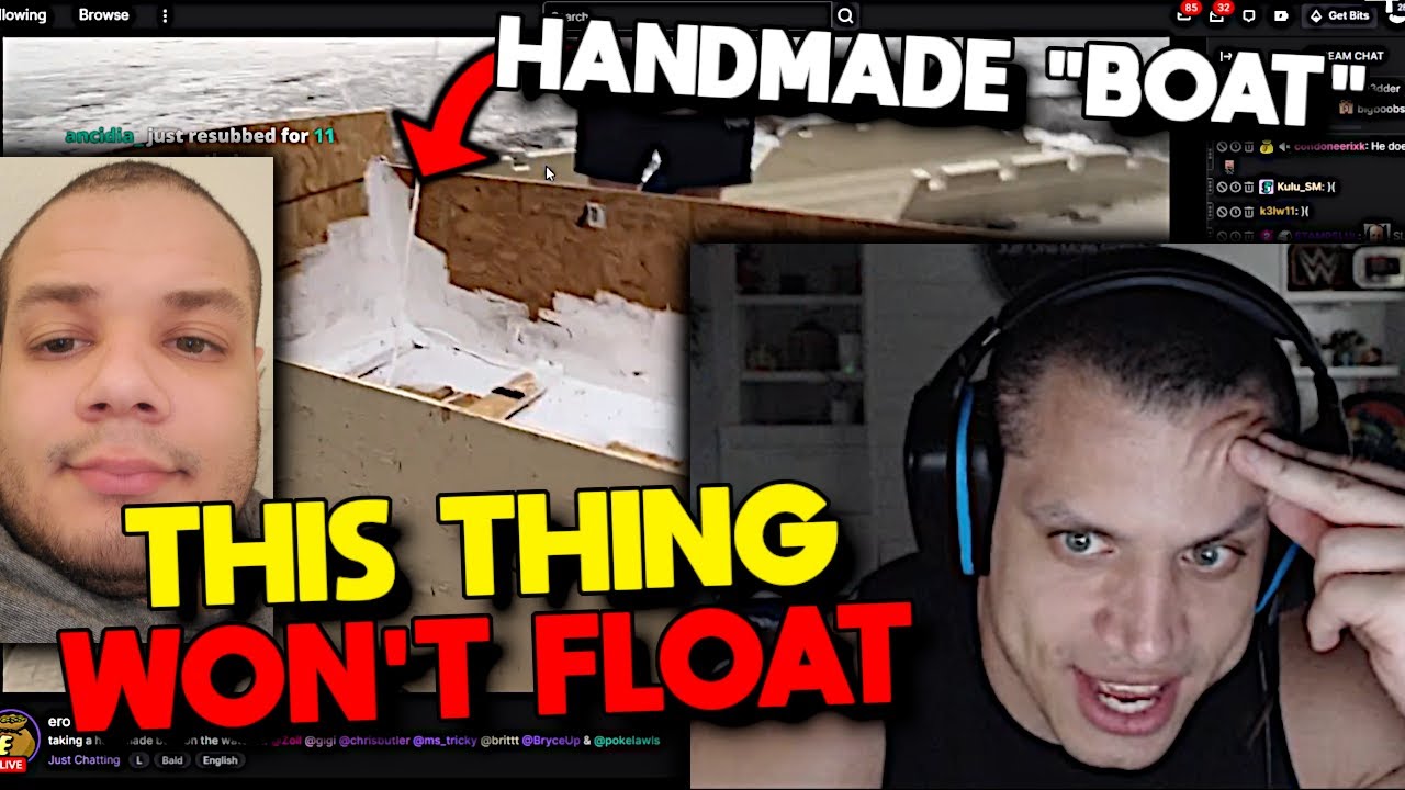 Tyler1 Reacts to Erobb's Boat - YouTube