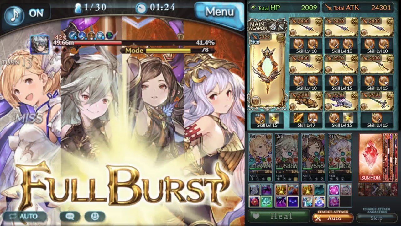 [Granblue Fantasy] Macula Marius Showdown - Cute Team - YouTube
