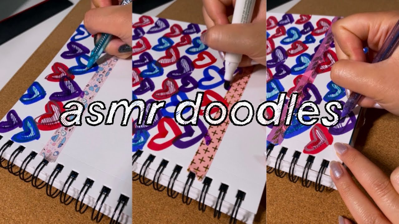 7 minutes and 57 seconds of ASMR marker sounds - YouTube