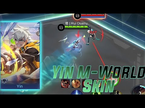 Buying new Yin M-World skin for only 1 diamond?!? || MLBB - YouTube