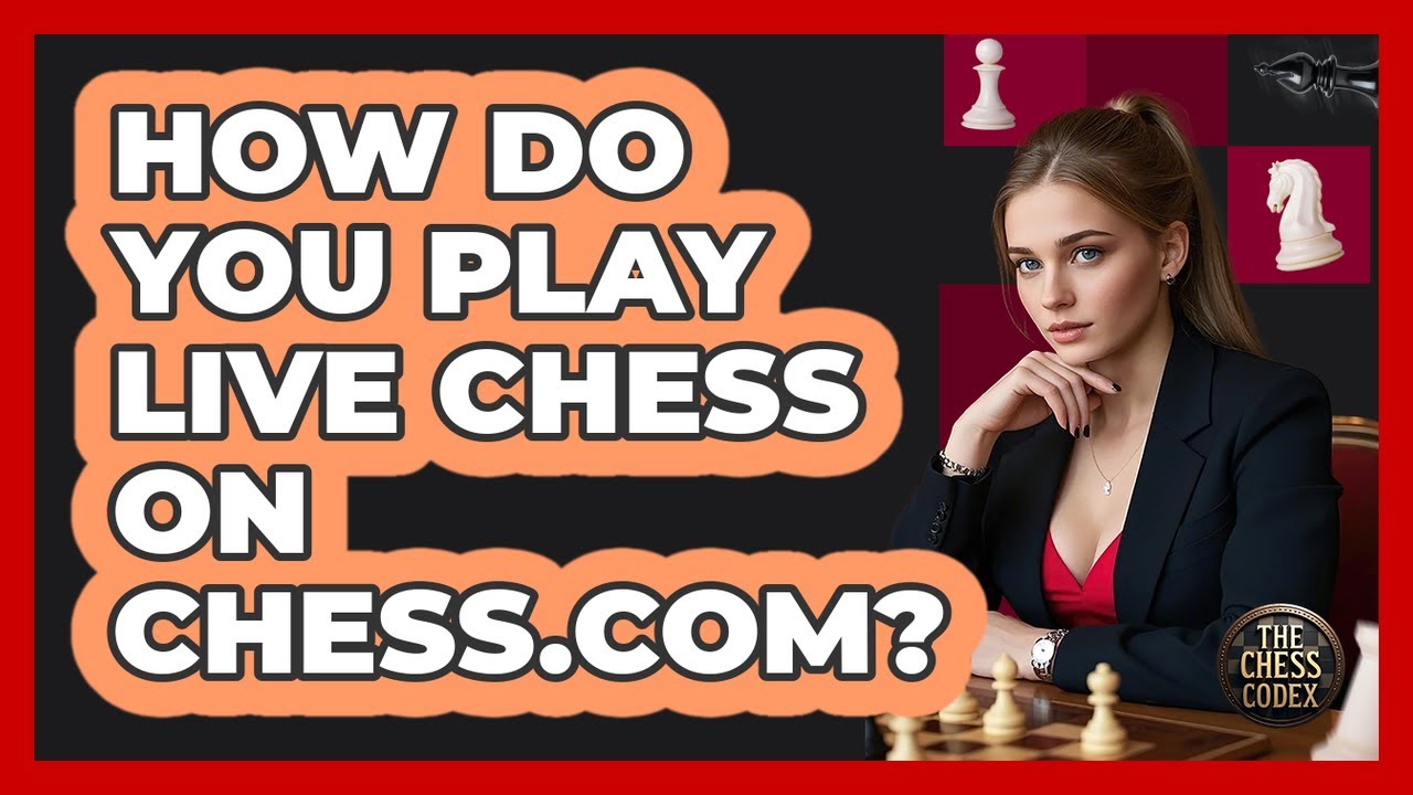 How Do You Play Live Chess On Chess.com? - The Chess Codex - YouTube