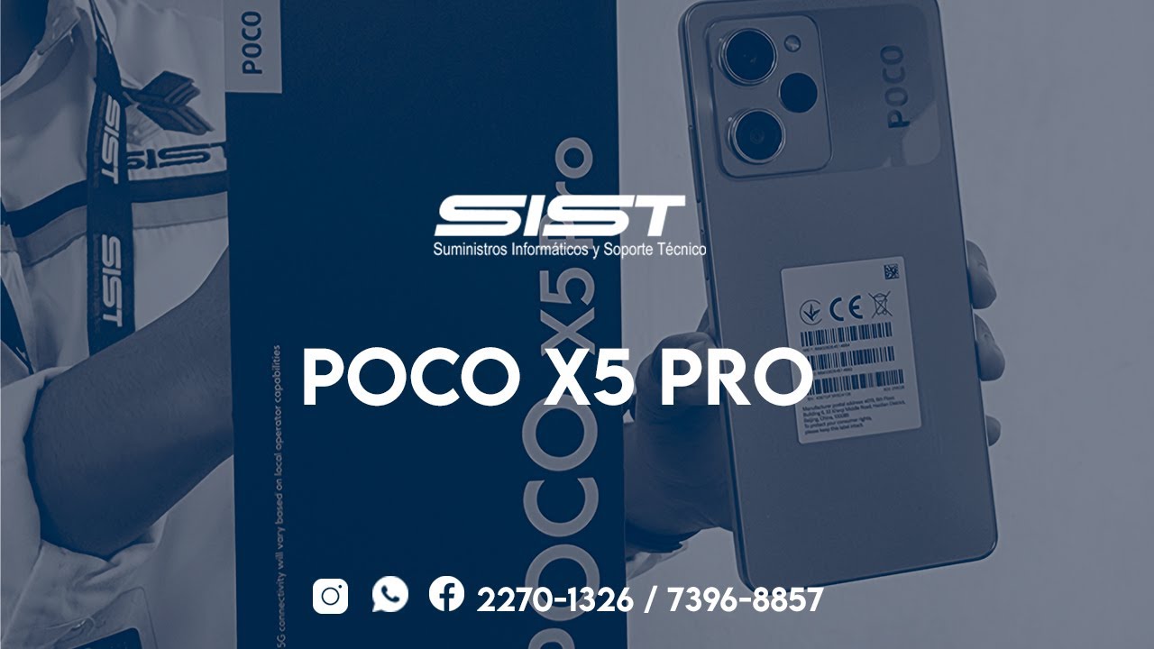 UNBOXING POCO X5 PRO MODEL / 22101320G - YouTube