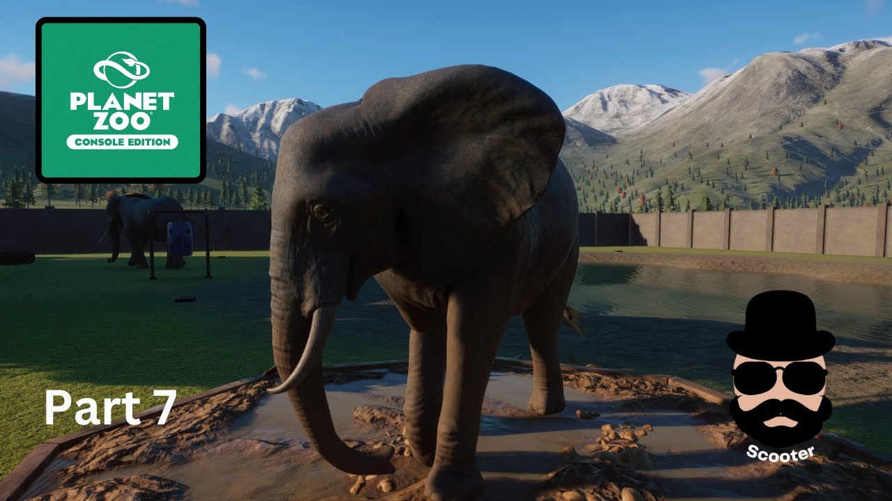 Planet Zoo Walkthrough | Elephant Habitat (Console Edition - Part 7 ...