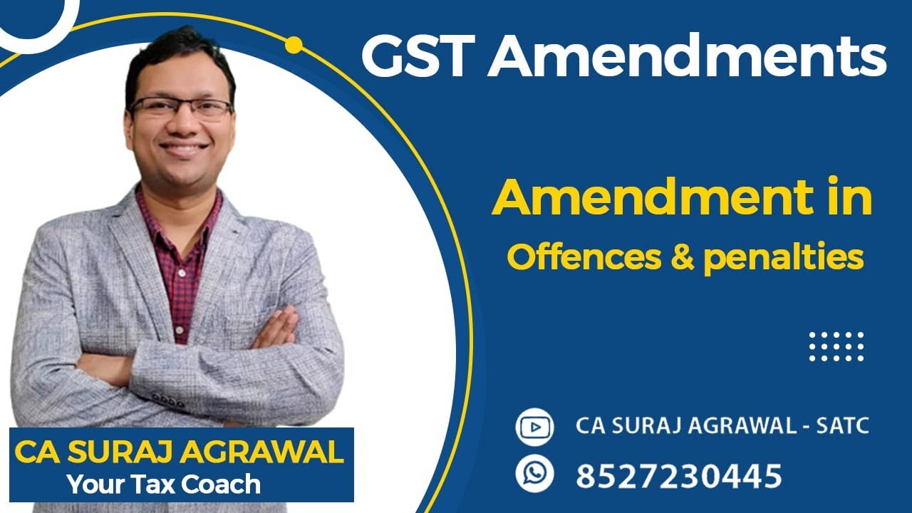 CMA FINAL | GST AMENDMENT | OFFENCES & PENALTIES | DEC 2021 EXAM - YouTube