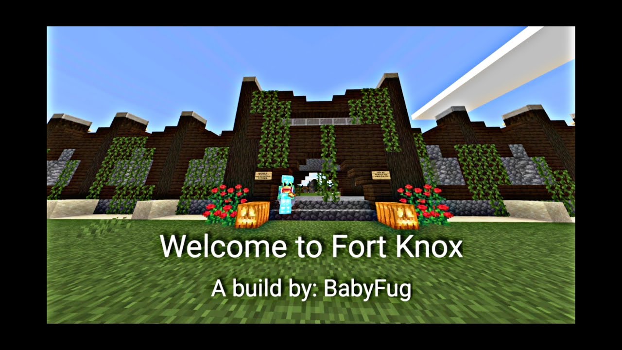 Base Tour Of Fort Knox | Beto - Anarchy Realm Minecraft Bedrock Edition ...