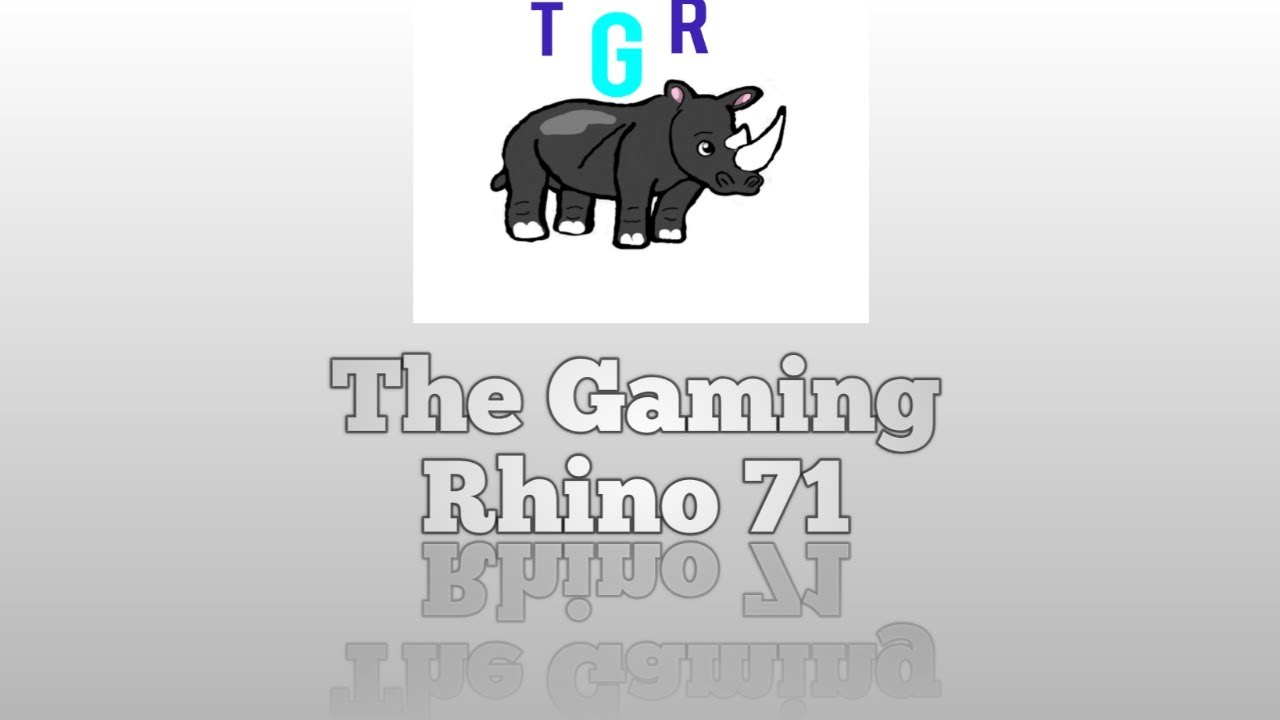 The Gaming Rhino Introduction - YouTube