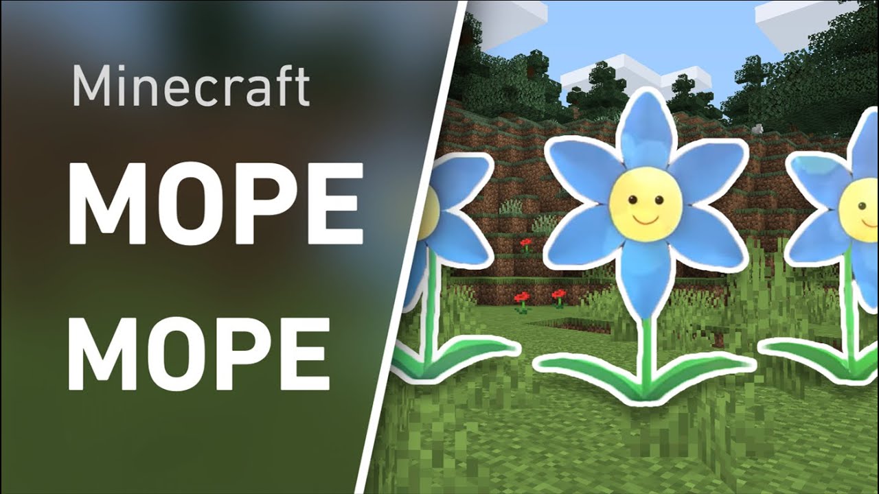 MOPEMOPE もぺもぺ made with Minecraft sounds! ♪ - YouTube