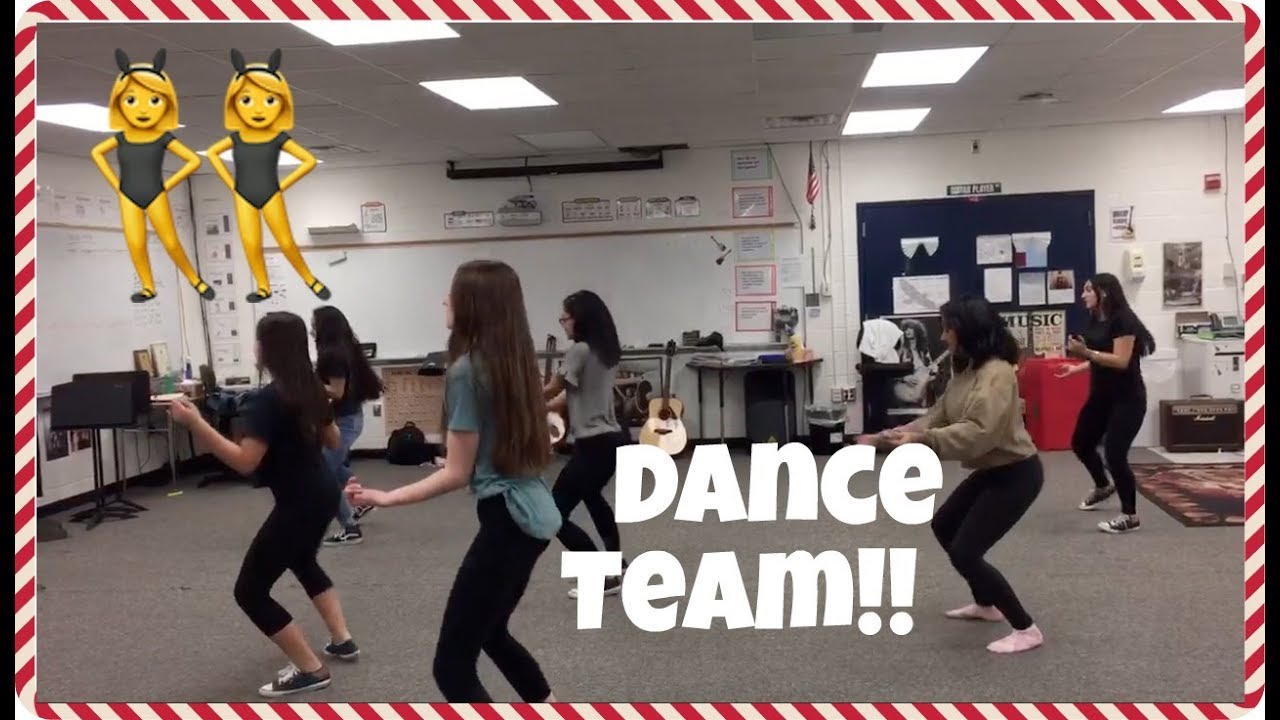 DANCE TEAM PRACTICE!! | Vlogmas Day 9 | KatelynandKylie - YouTube