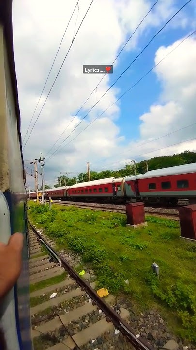 Baarish or Travelling #jubinnautiyal #baarish #monsoon #travel #rail #vlog #song #shorts # ...